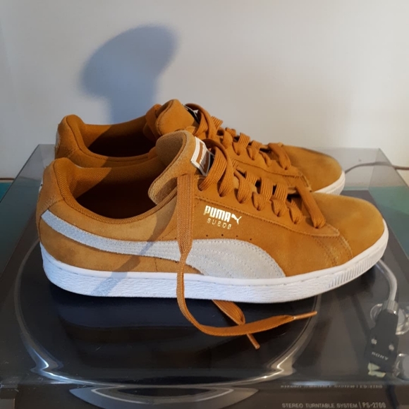 Puma Shoes | Puma Classic Suede Xxi In Honey Mustard Mens Size 9 | Poshmark